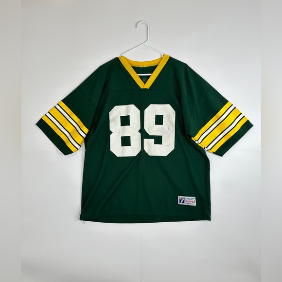 LOGO 7 | Shirts | Vintage Logo 7 Nfl Green Bay Packers Mark Chmura 89 ...